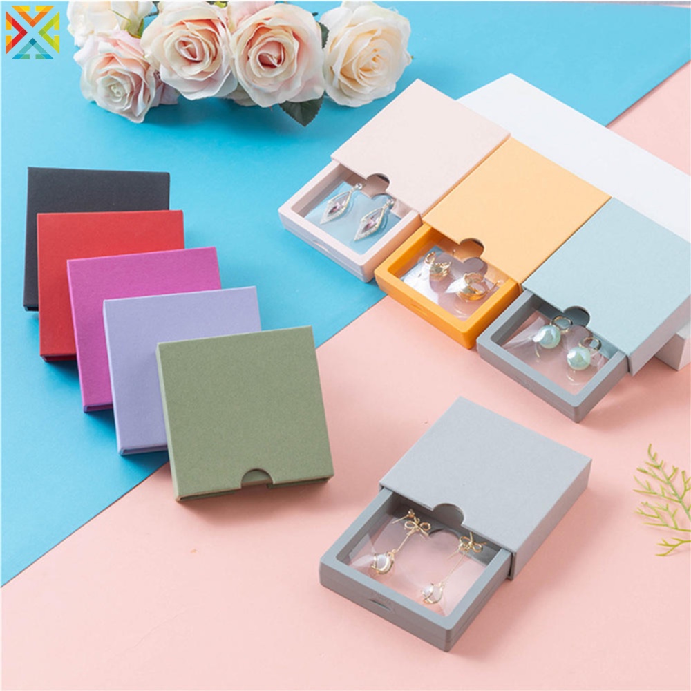 Jewelry Box Colorful 3D Floating Frame Shadow Box Jewelry Display Boxes ...