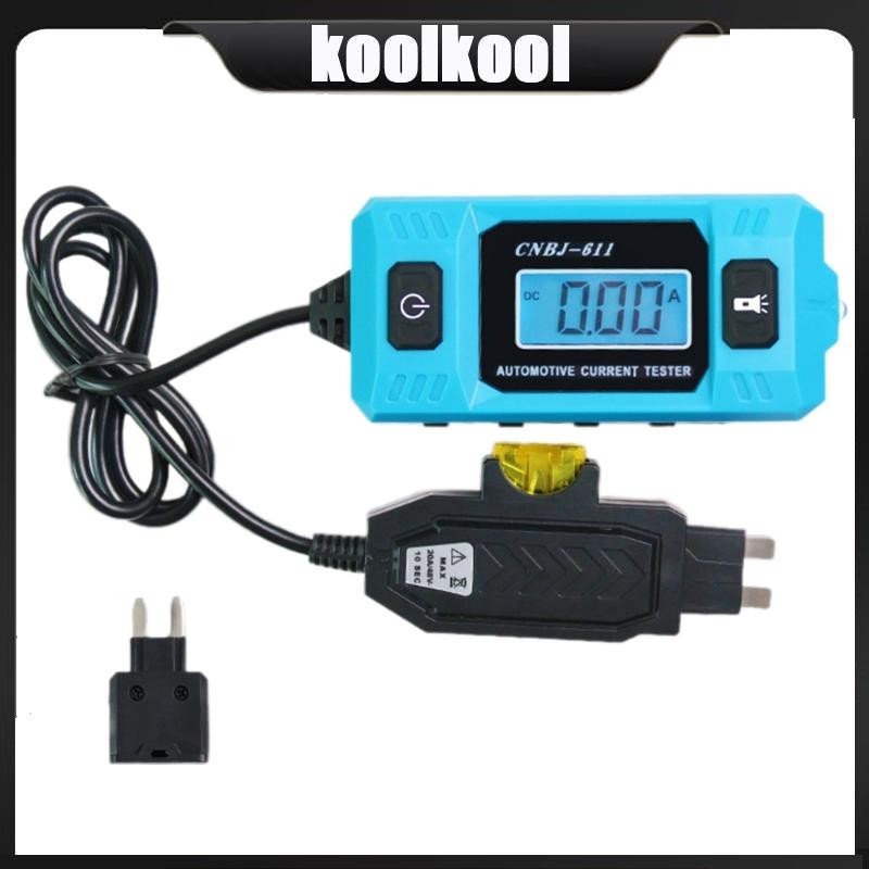 Kool Automotive Current Tester 0 01A 19 99A Car Leakage Analyzer Fault ...