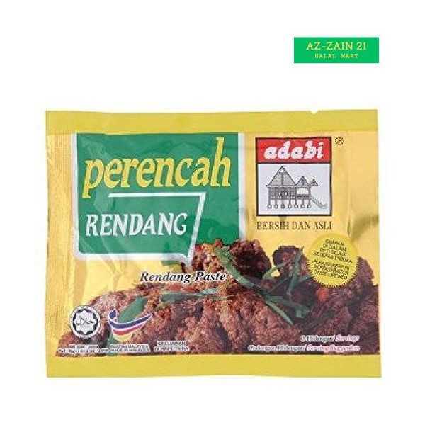 Adabi Perencah Rendang / Rendang Paste120g | Shopee Malaysia