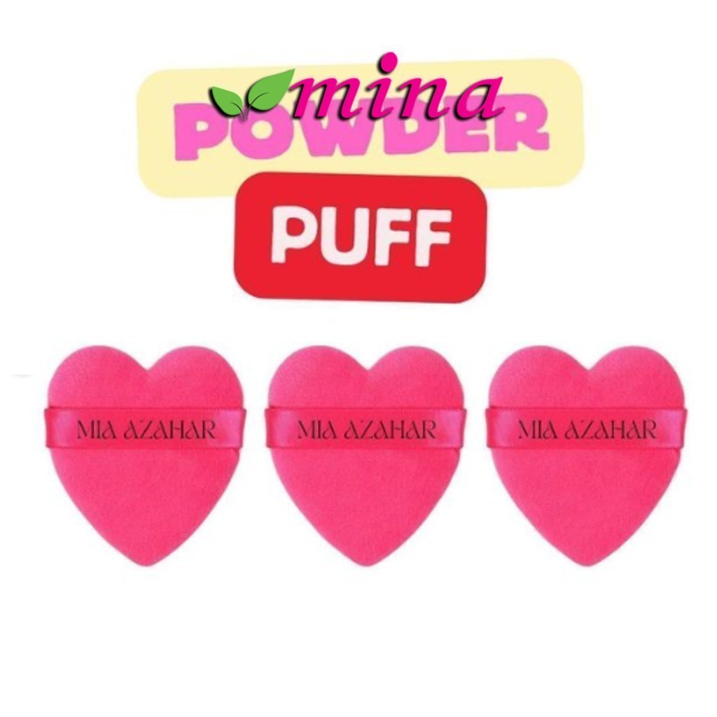 MUNGIL Span Powder Puff Mia Azahar (Pink) Span Muka Original HQ ...