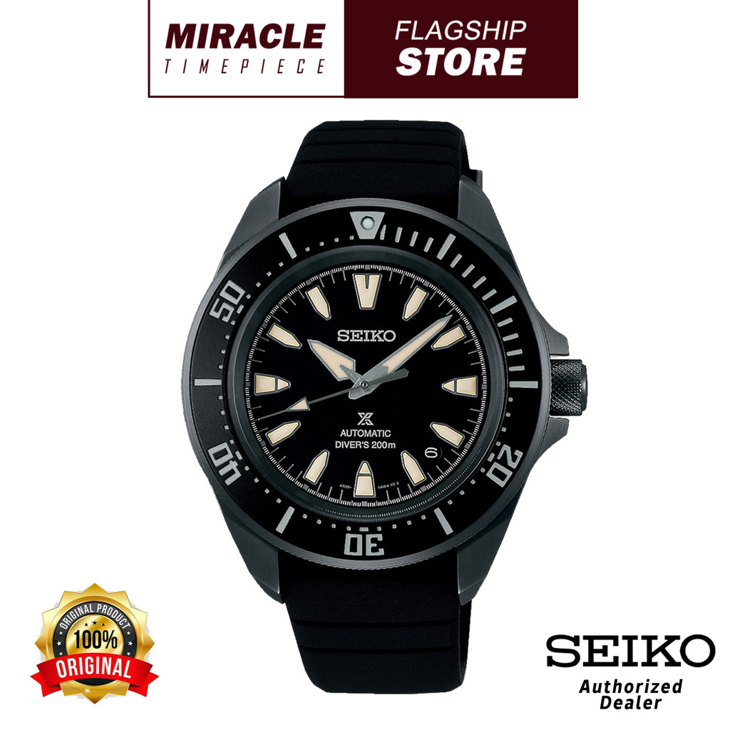 Seiko Prospex Sea Samurai Divers Automatic Hardlex Crystal Glass ...