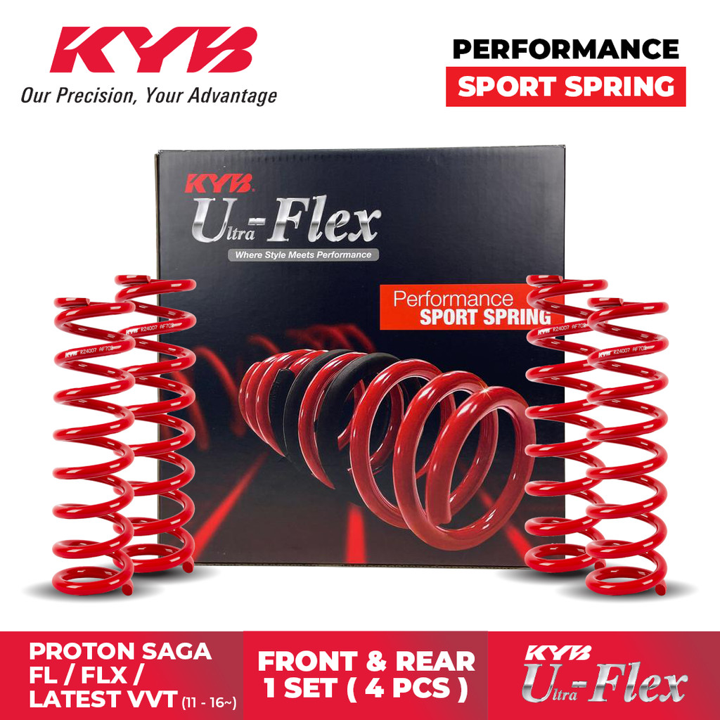 Kayaba Ultra Flex Performance Sport Spring - Proton Saga FLX, New Saga ...