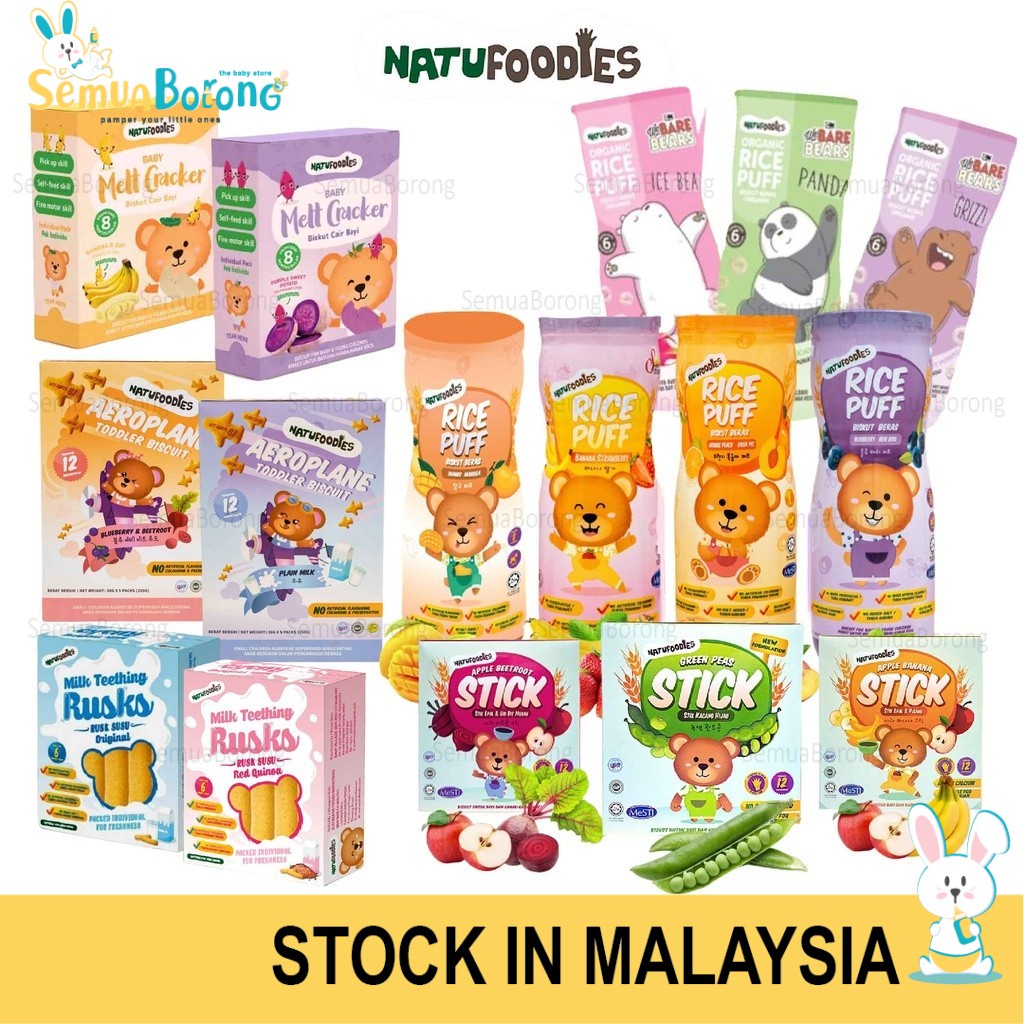 Natufoodies Organic Rice Teething Rusk Baby Snack Food | Baby & Kids ...