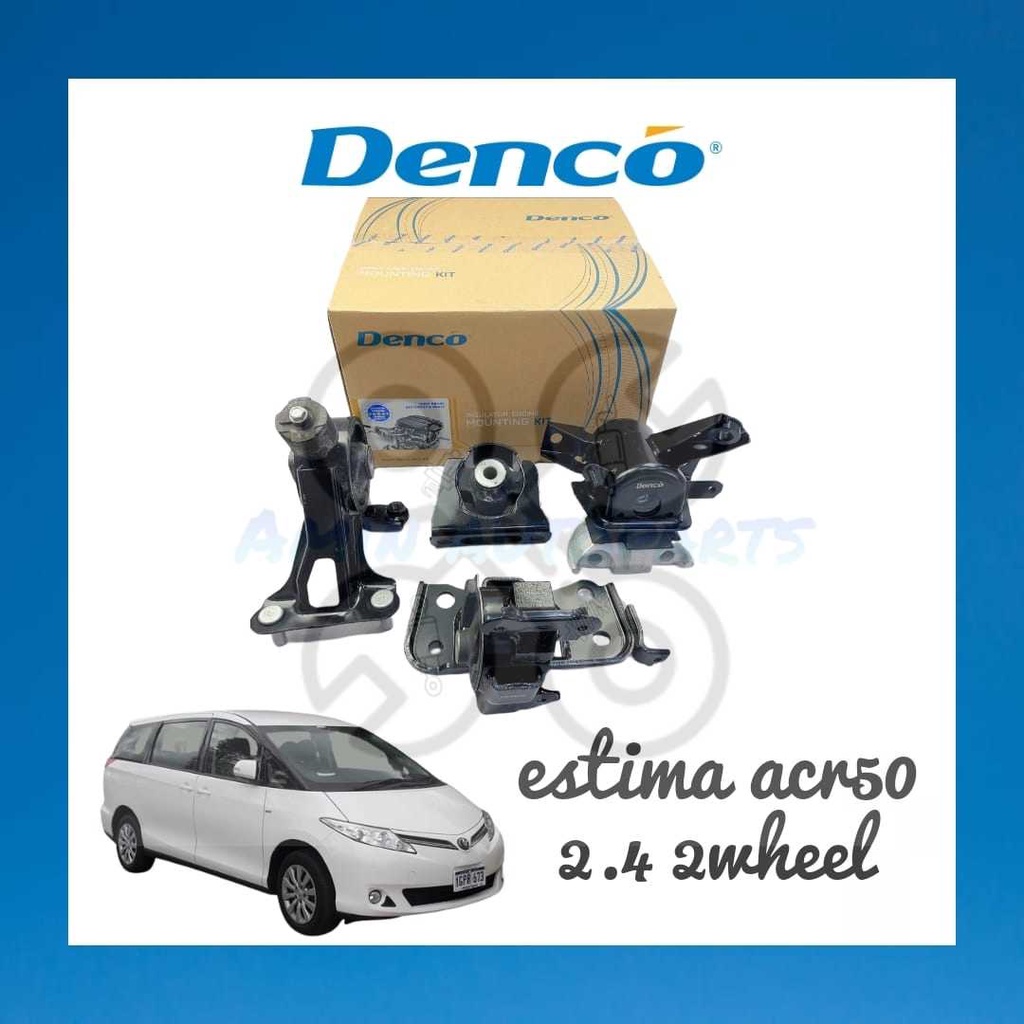 Denco Toyota Estima Acr50 2.4 [Auto] Engine Mounting Kit Set Original ...