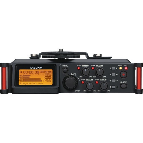 Tascam DR-70D 6-Input / 4-Track Multi-Track Field Recorder with Onboard ...