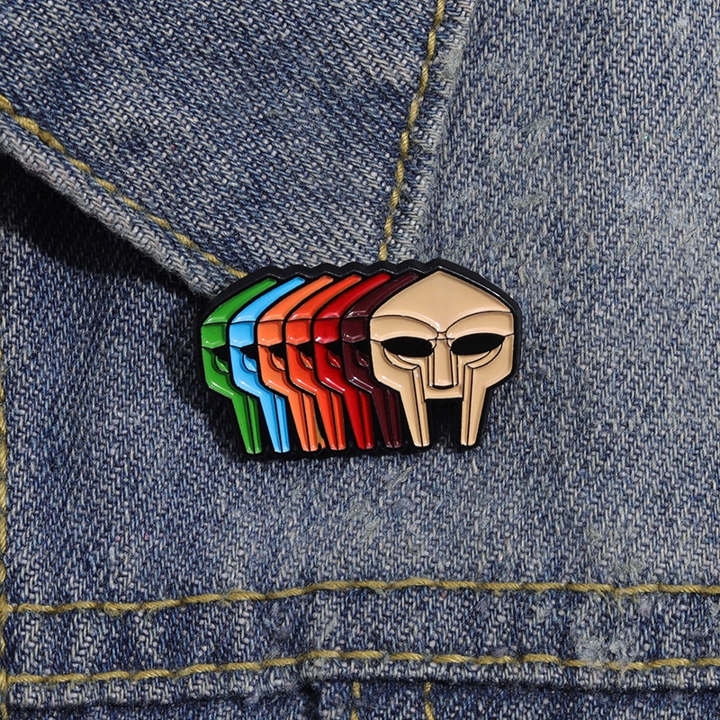 MF DOOM Brooches Enamel Pin Brooch Badge KMD Jay Dee J Dilla Madvillain ...