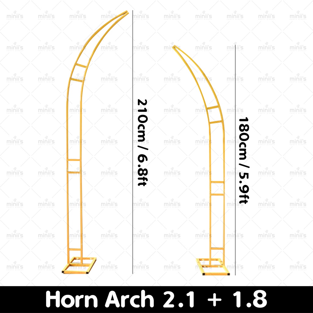 MINIIS PARTY Horn Arch Stand Horn Arch Wedding Backdrop Wedding ...