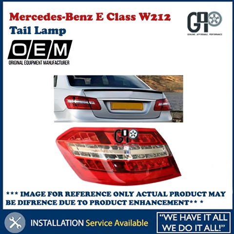 Mercedes-Benz E Class W212 AVANTGARDE OEM Tail Lamp Light | Shopee Malaysia