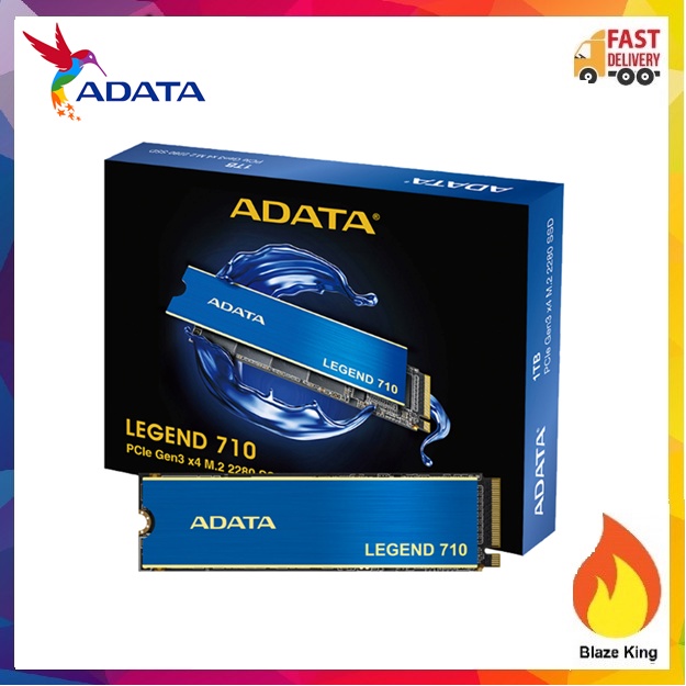 ADATA LEGEND 710 PCIe Gen3 x4 M.2 2280 Solid State Drive 512GB / 1TB | Shopee Malaysia