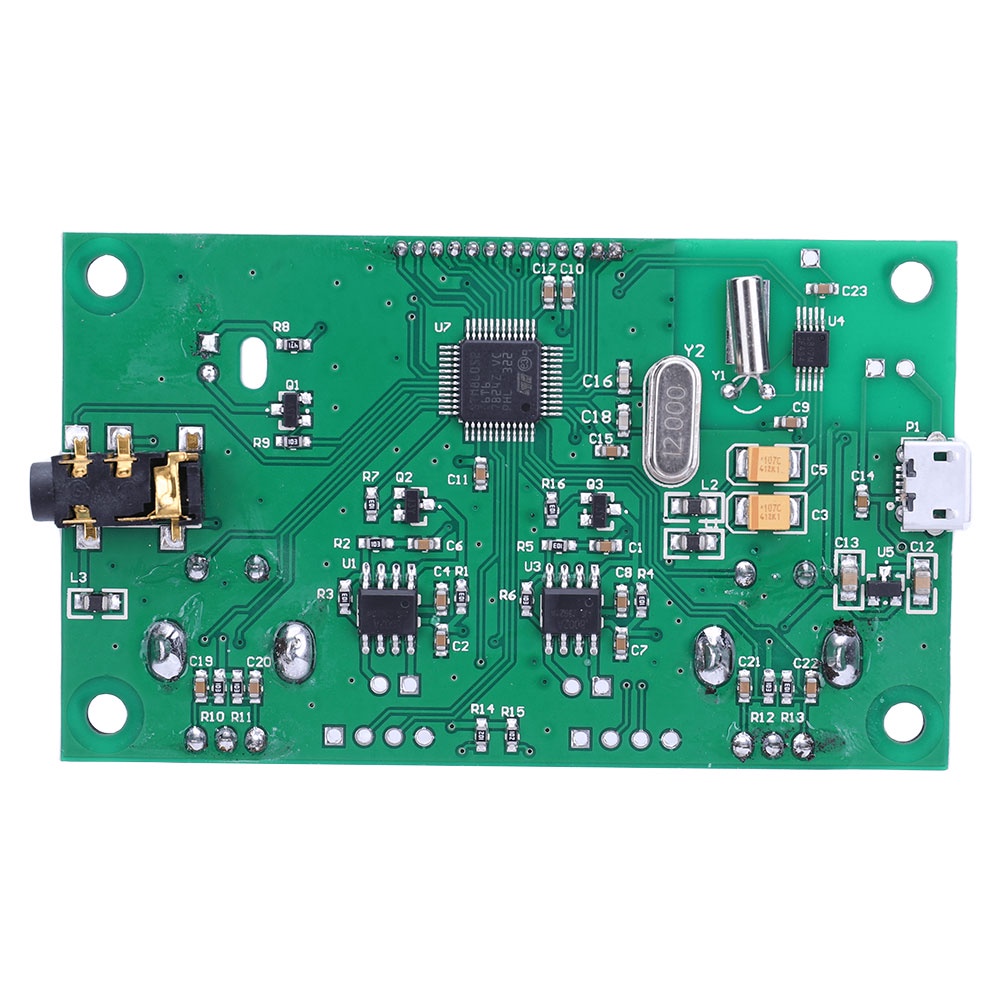 Fm Stereo Receiver Module with LCD Display FM Stereo Circuit Board 50Hz ...