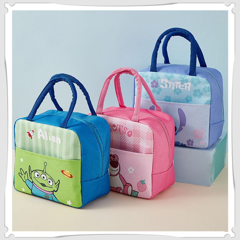 Disney Insulated Lunch Bags Cute Lotso Alien Thermal Bag Meal Container ...