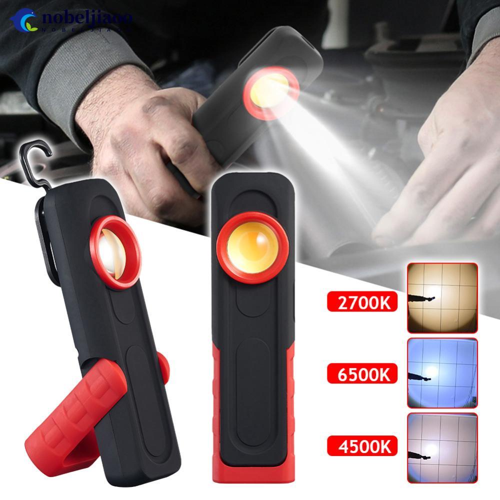 NOBELJIAOO Car Detailing Tools USB Flashlight Inspection Light Car ...
