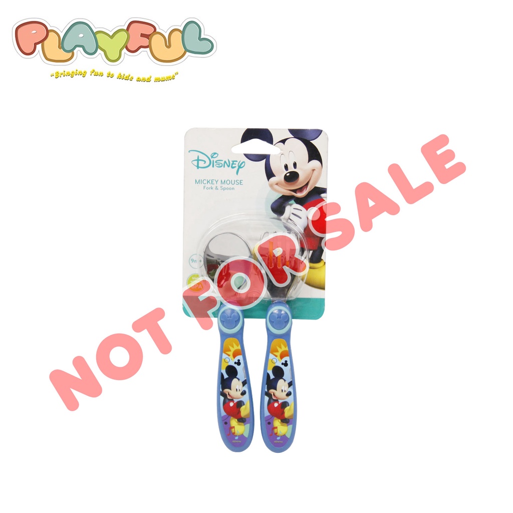 THE FIRST YEAR Disney Easy Grasp Flatware | Shopee Malaysia