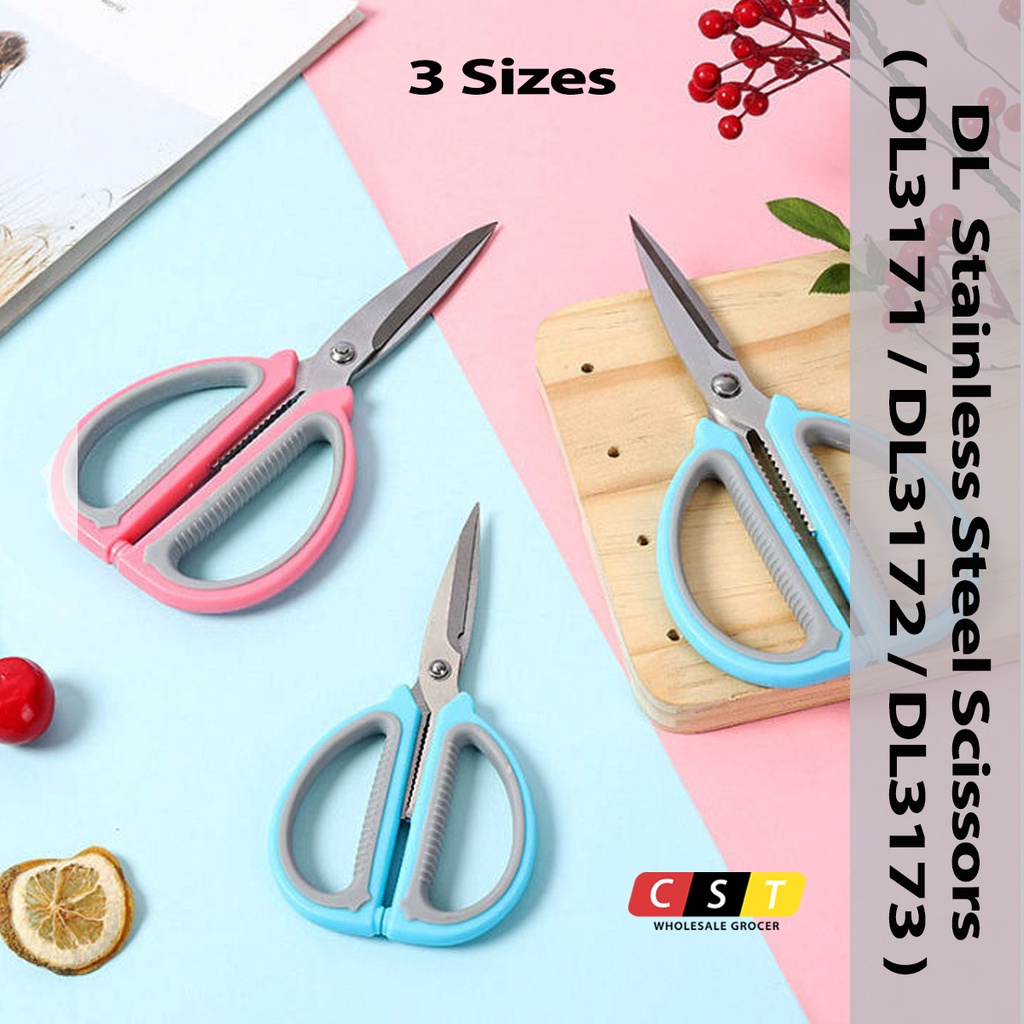DL Stainless Steel Scissors (DL3171 / DL3172 / DL3173) | Shopee Malaysia