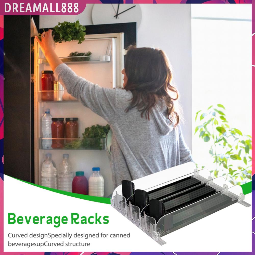 Dreamall888 Drink Organizer Dispenser Spring Push Can Shelf Pusher ...