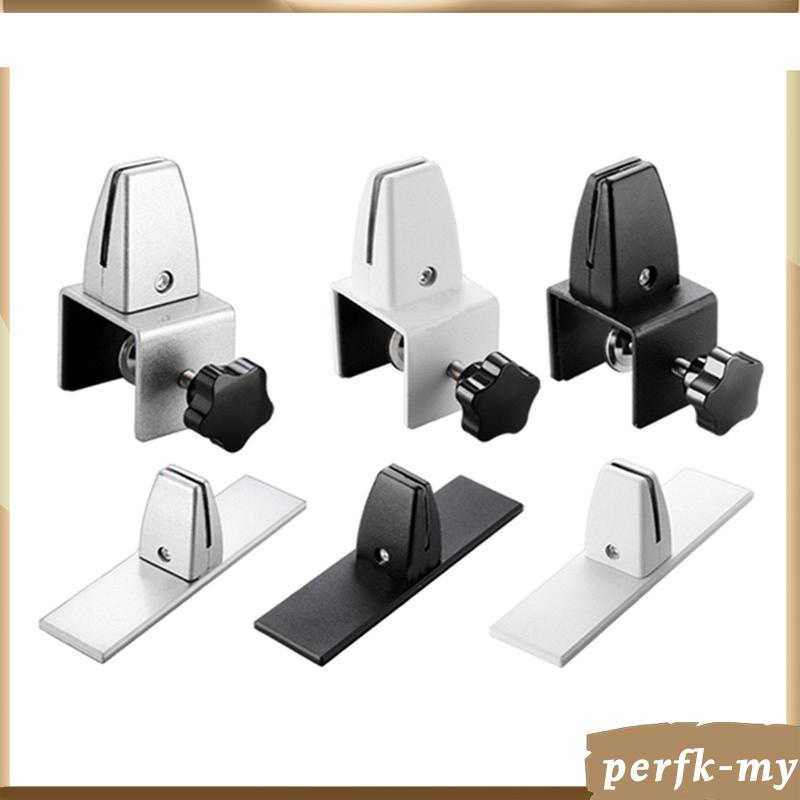 [PerfkMY] Adjustable Office Desk Partition Bracket Divider Screen Clamp ...