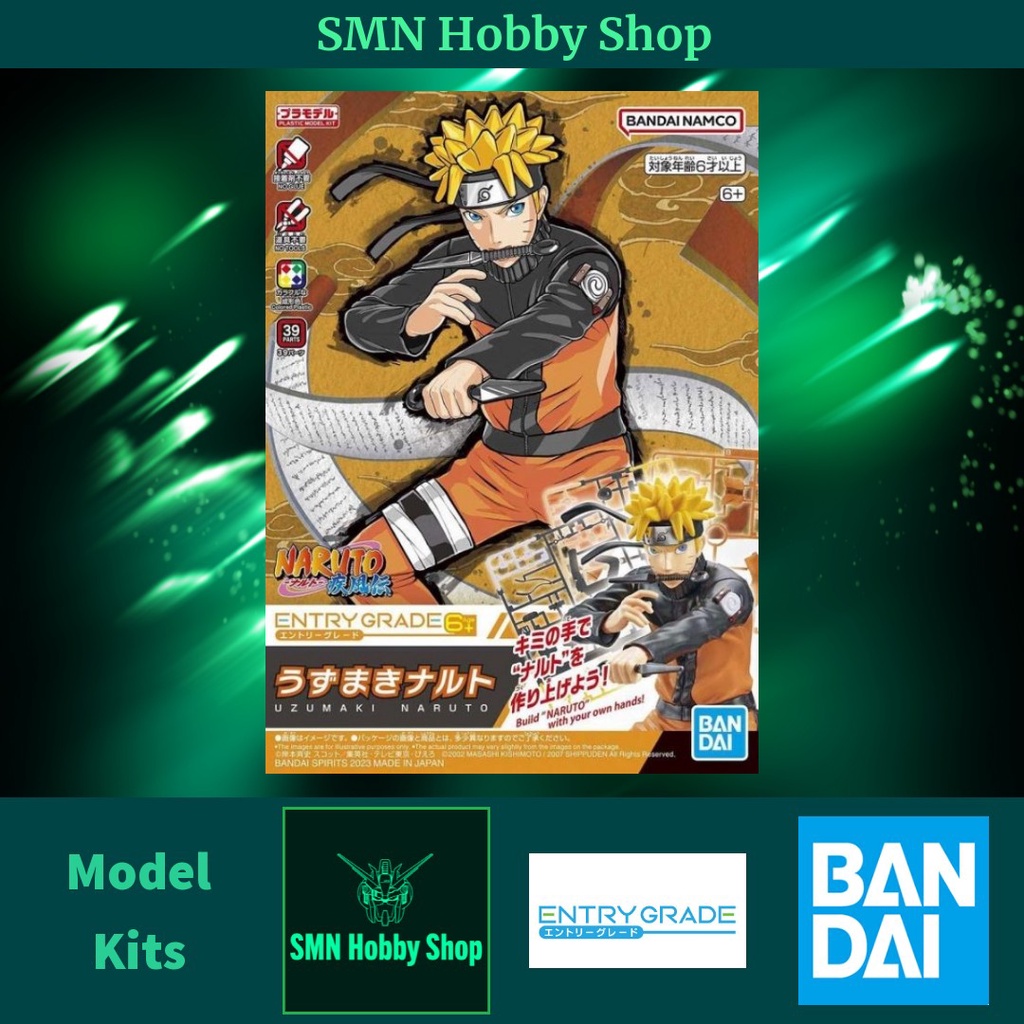 EG Entry Grade Uzumaki Naruto Toys Plastic Model Kit [Naruto Shippuden ...