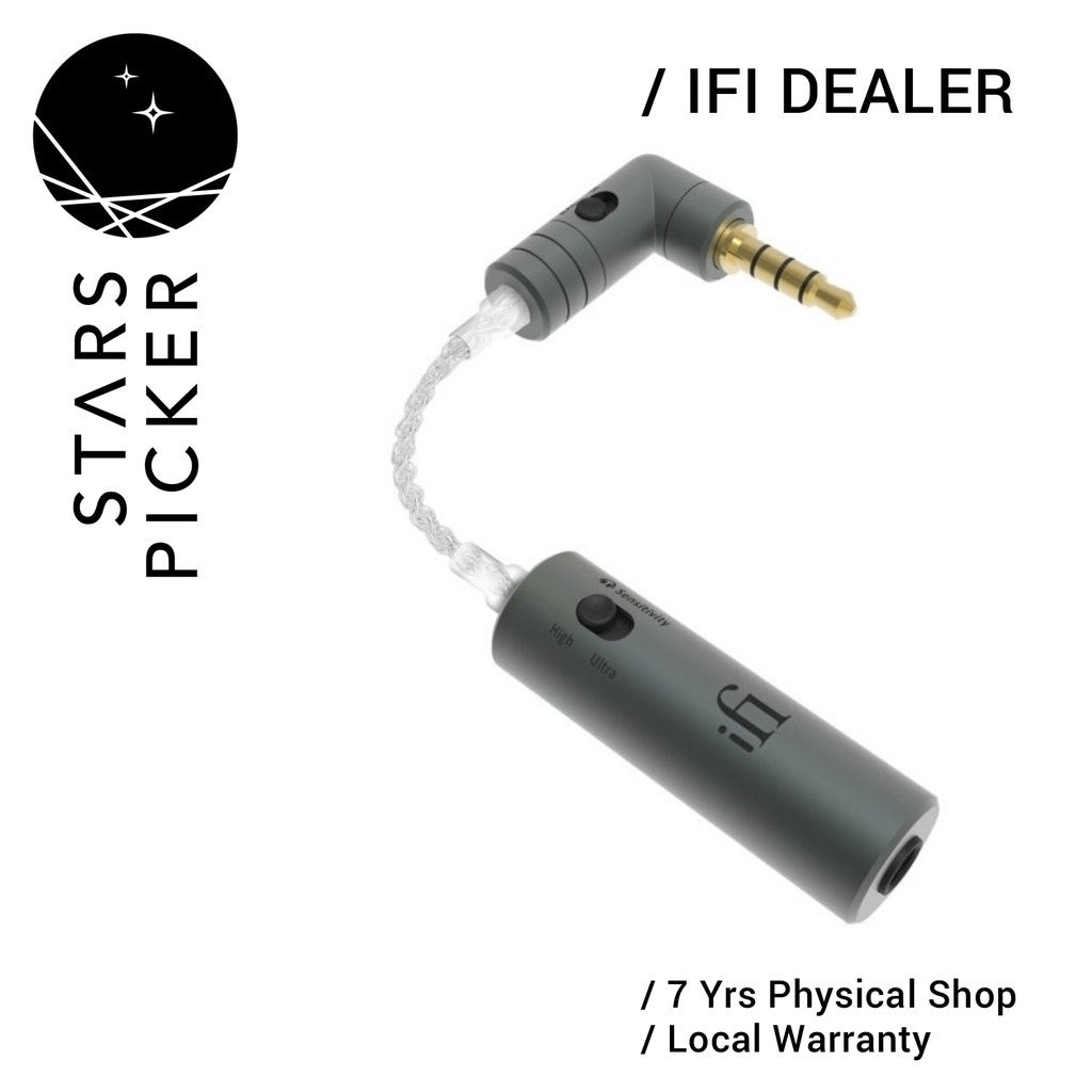 iFi Audio iEMatch+ - Impedance Adapter Cable 3.5mm TRRS Balanced reduce ...
