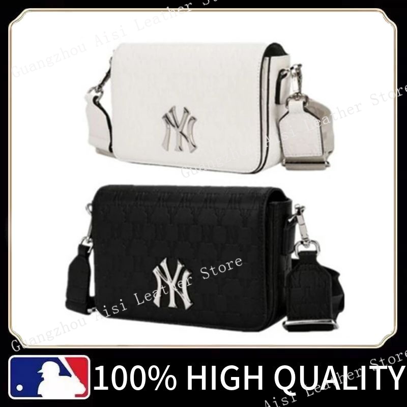 MLB women's printed shoulder bag NY men's and women's casual messenger ...
