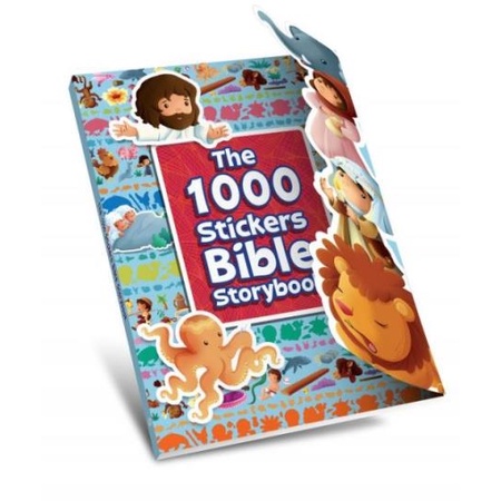 The 1000 Sticker Bible Storybook | Shopee Malaysia