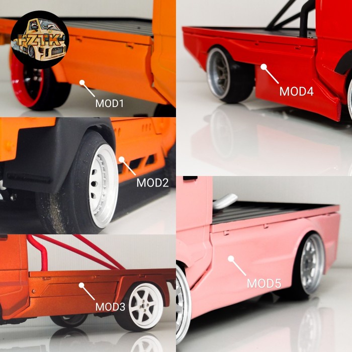 Cxd D12 MINI D12 1/16 NOREPAINT SIDE BODYKIT | Shopee Malaysia