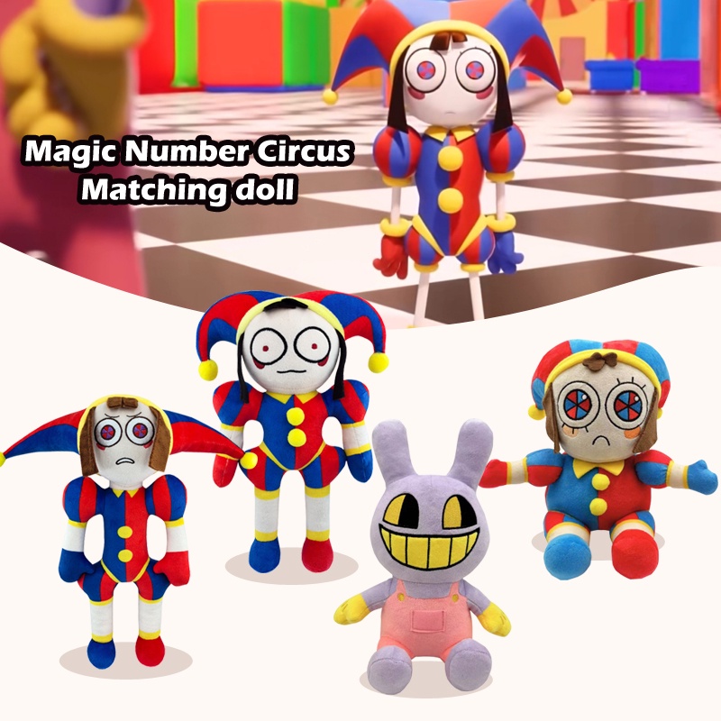 The Amazing Circus DIGITAL Circus Animated Clown Plush Toy Gift ...