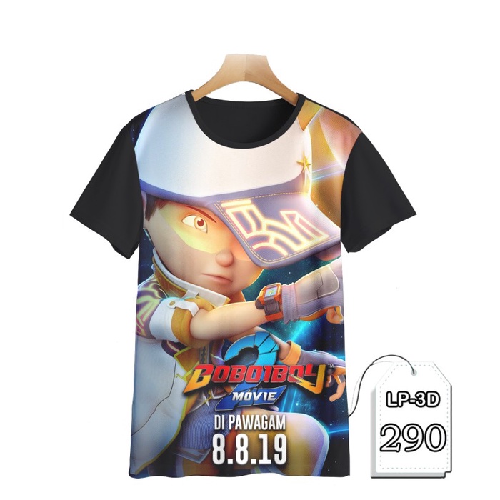 Boboiboy Solar Printing 3D Clothes Cartoon Children's TV Clothes LP3D ...