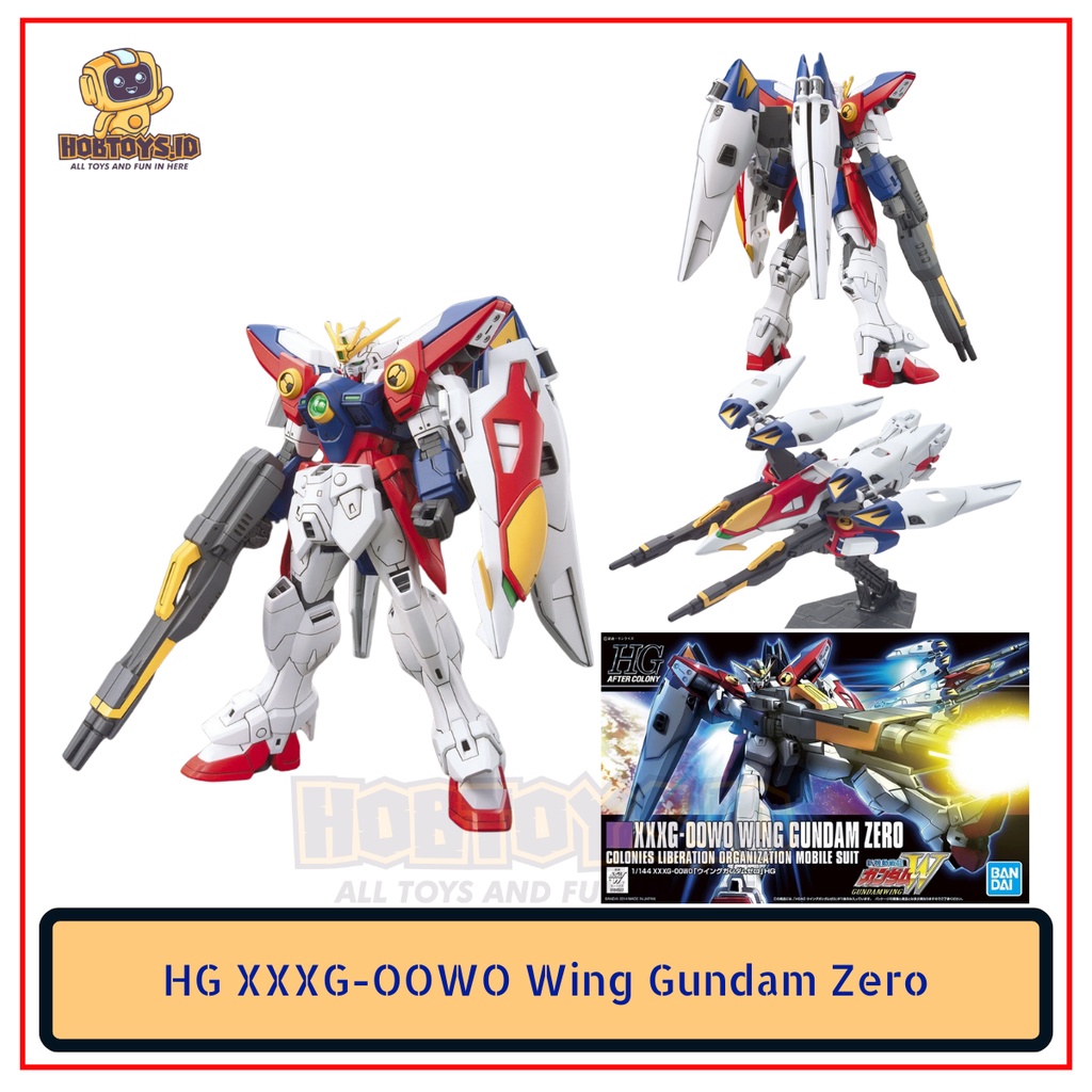 HG Wing Gundam Zero | Shopee Malaysia