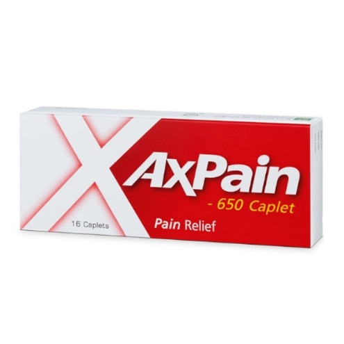 Axpain Paracetamol 650mg Tablet ( 16 Tablets / 1 Box ) | Shopee Malaysia
