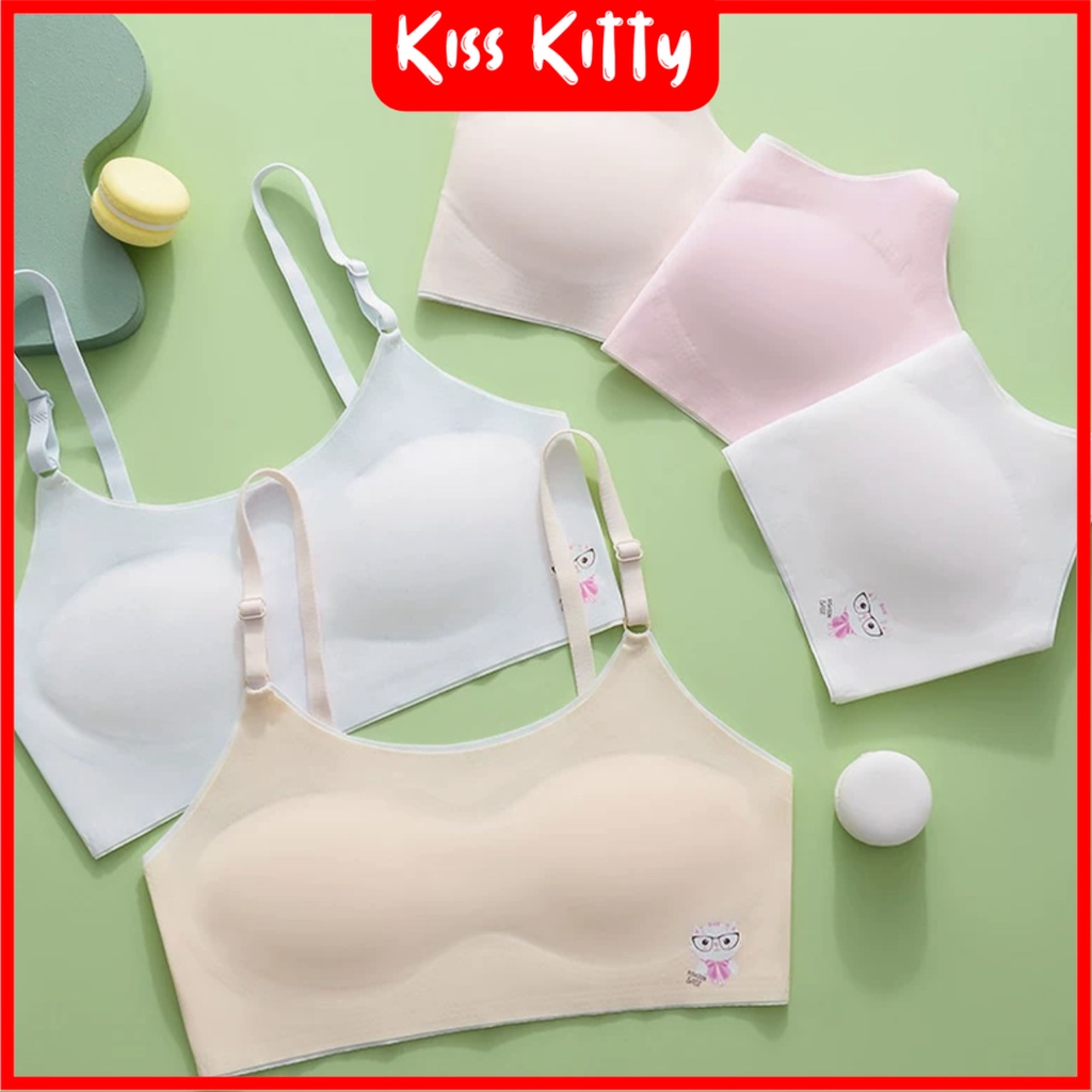 Miniset Premium High Quality Teenage bra Children's bra seamless foam ...