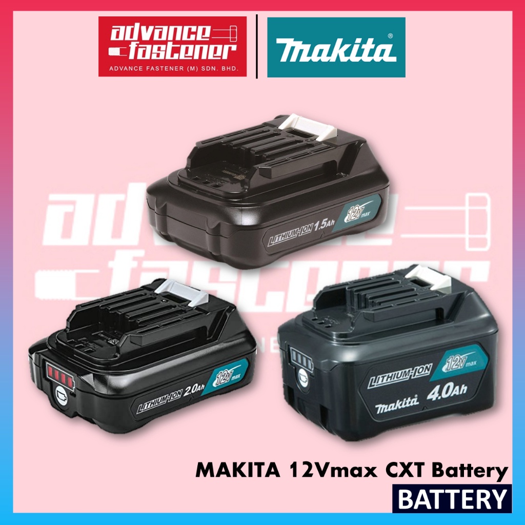 MAKITA 12V 12Vmax BL1016 BL1021 BL1041 1.5AH / 2.0AH / 4.0AH LITHIUM ...