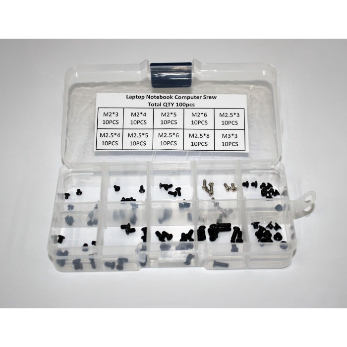 Selling Laptop/Notebook Bolts Contents 100pc Complete 10 Models Of ...