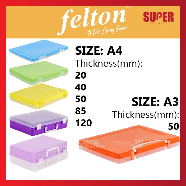 [super stationery] Felton Saiz A3/A4/F4 Bekas Dokumen 20/40/45/50/85 ...