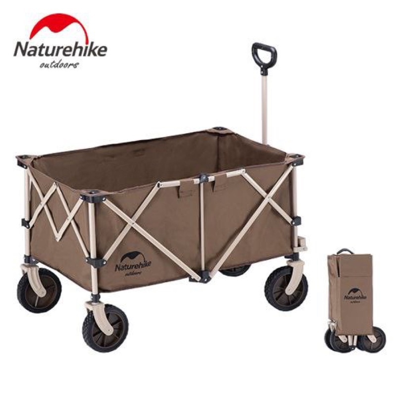 Naturehike Folding Trolley TC02 193L Camping Self-Driving Tour Portable ...