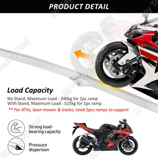 Aluminum Ramp Ladder Bike Motorcycle Tangga Motor Folding Ladder Heavy ...