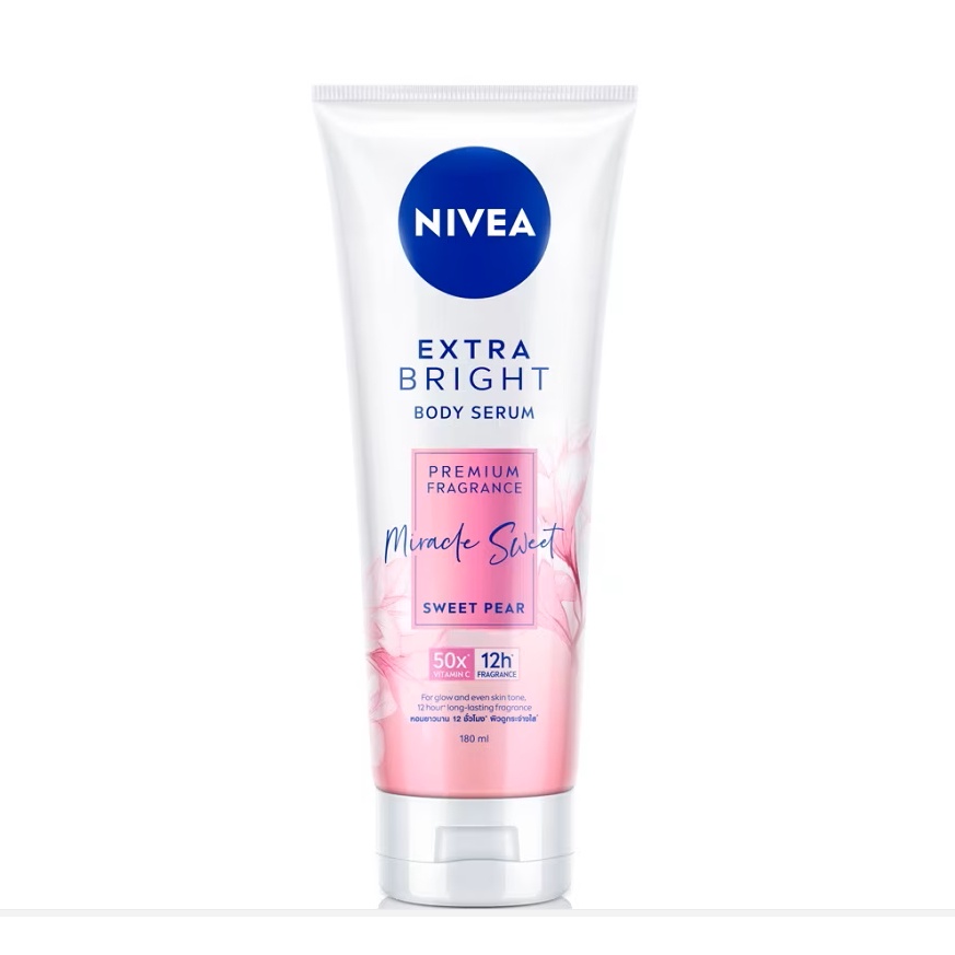Nivea Extra Bright Miracle Sweet Body Serum ( 180ml ) | Shopee Malaysia