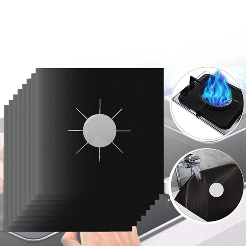 new 2024 4PC Stove Protector Cover Liner Gas Stove Protector Gas Stove ...