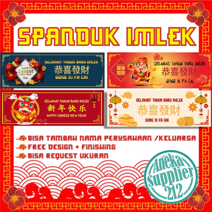 Print Banners - Chinese New Year Banners - Gong Xi Fa Cai | Shopee Malaysia