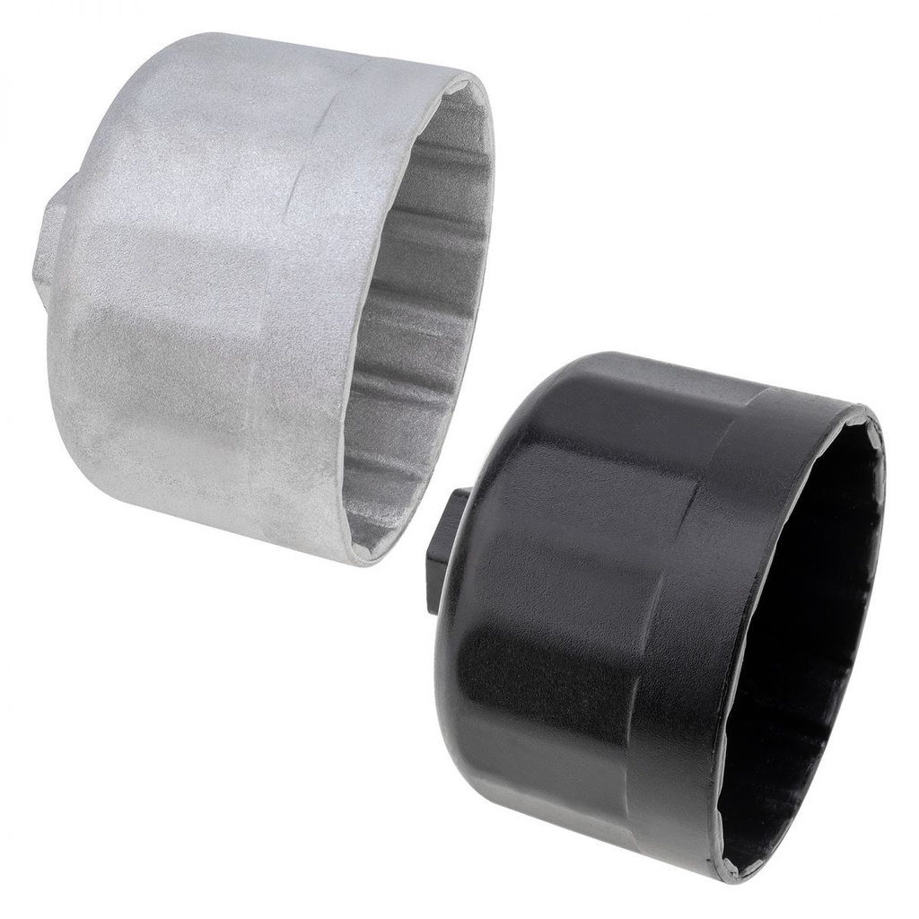 Silver / Black 86mm 16 Flutes Oil Filter Wrench Fit for BMW, Oil Filter ...