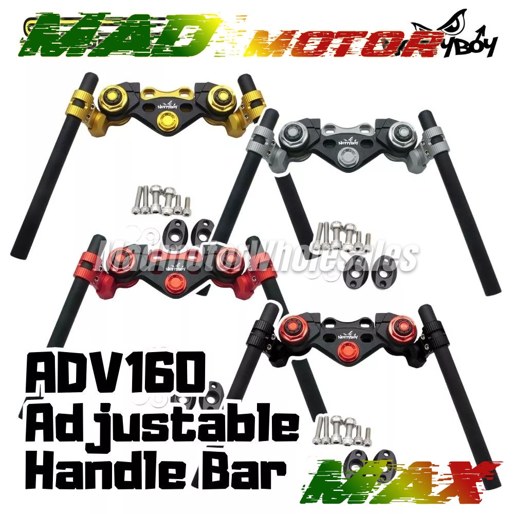 Honda ADV160/150 Nmax150/155 PCX150/160 Adjustable Racing Handle Bar ...