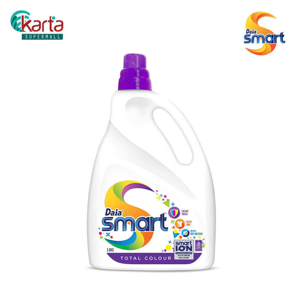 Daia Smart Liquid Detergent Total Colour 3.6kg | Shopee Malaysia