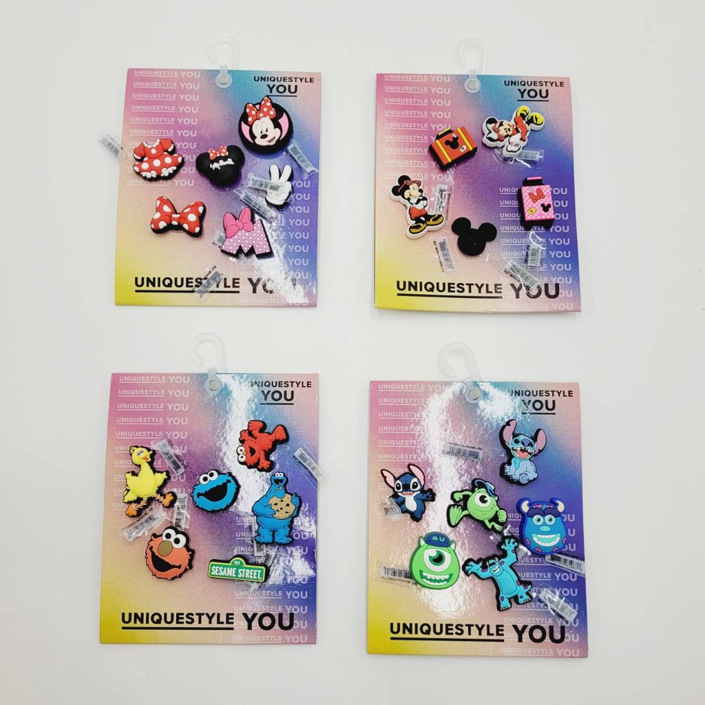 Jibbitz Cartoon Character Shoe Stick (Jibbit) Set. | Shopee Malaysia