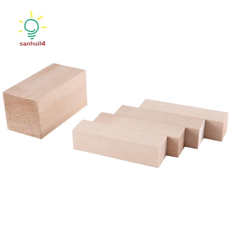 5 Pcs Carving Wood Blocks Whittling Wood Blocks Basswood Carving Blocks ...