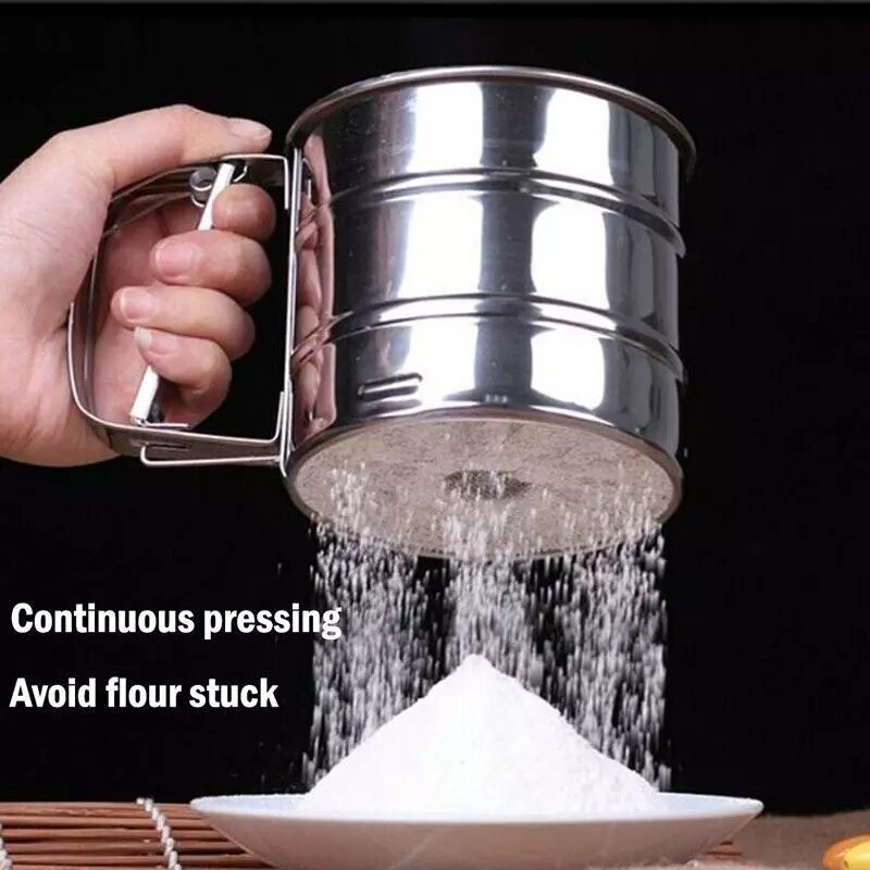 - Winnereco Icing Sugar Flour Sifter Shaker Sifter Strainer - WE474 ...