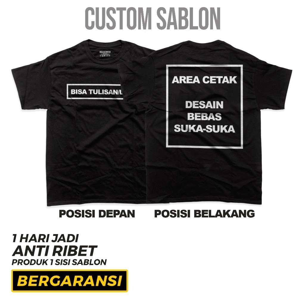 Custom SCREEN PRINTED T-SHIRTS Design OWN FREE SCREEN PRINTING - DTF ...