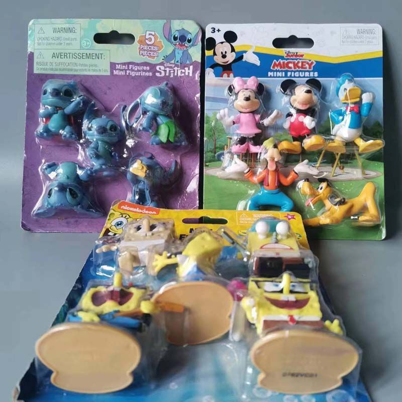 Bulk Cartoon Doll Figure Daisy Mickey SpongeBob SquarePants Donald Duck ...