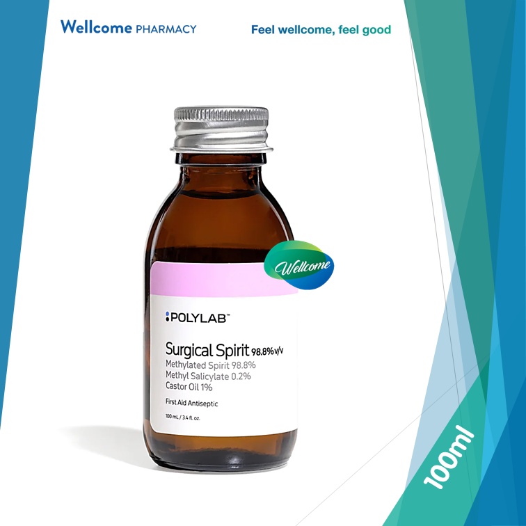 Polylab Surgical Spirit - 100ml | Shopee Malaysia
