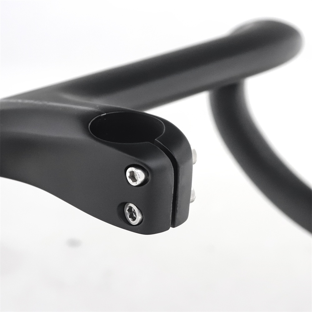 KOCEVLO Road Bike Carbon Handlebar Cycling Integrated Handlebar For ...