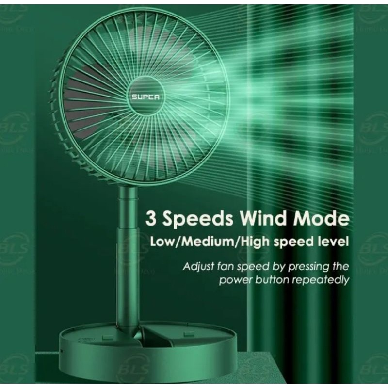 USB Rechargeable Foldable Storage Net Red Fan | Shopee Malaysia