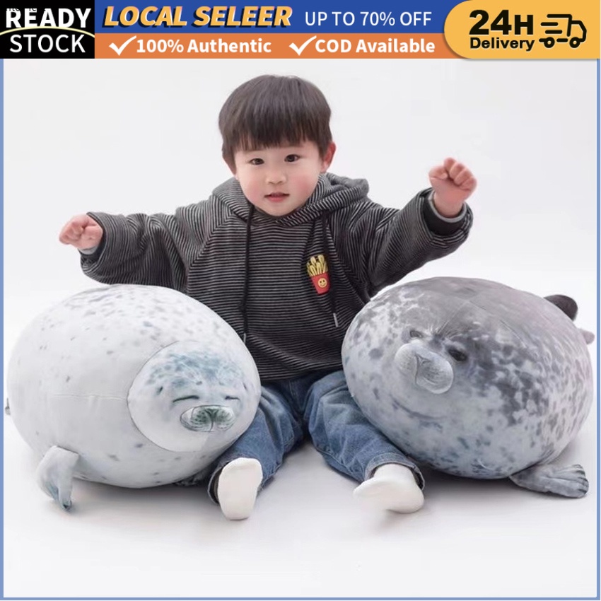 20/40/60CM Adorable Fat Seal Figure Pillow Super Soft Cartoon Animal ...
